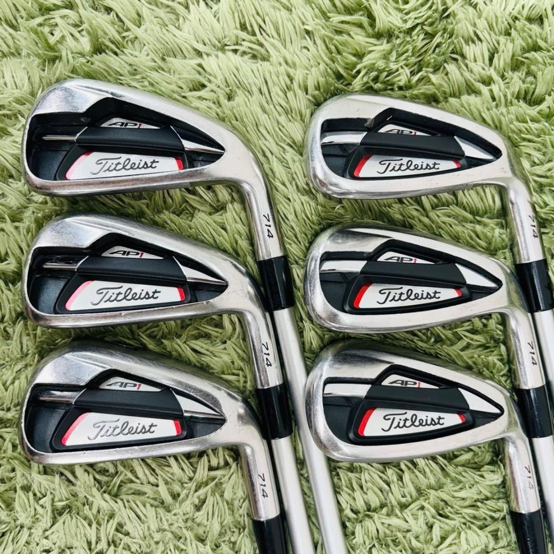 タイトリスト AP1 714 アイアン6本セット メンズゴルフ 初心者 入門 タイトリスト AP1 714 アイアン6本セット メンズゴルフ 初心者 入門